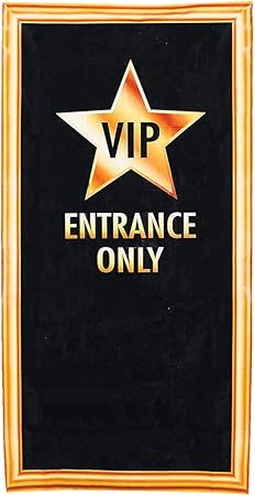 Amazon.com: Fun Express VIP Entrance Door Cover | 1 Count | Great for ...