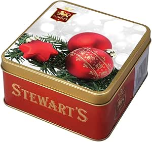 Stewart's Scotland - Festive Baubles Tin Filled with Luxury Shortbread ...