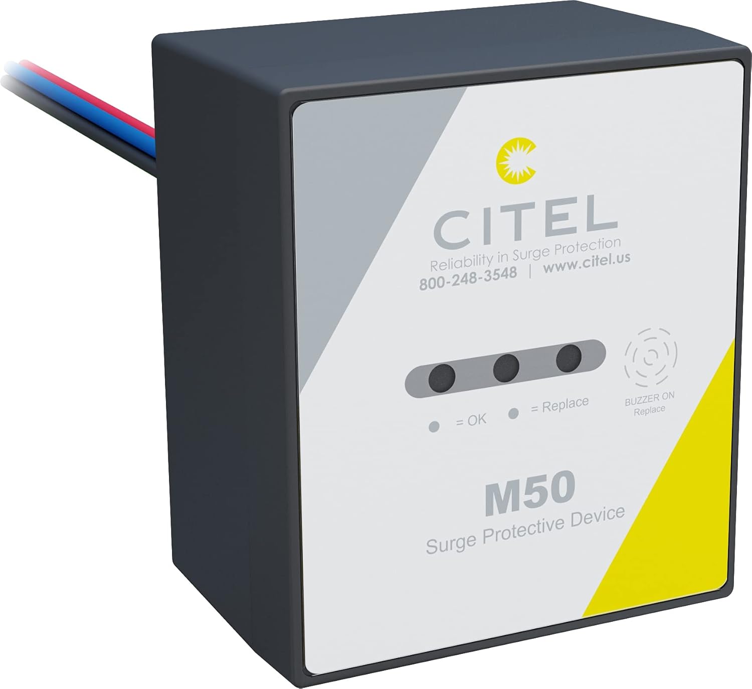 Amazon.com: Citel Whole House Surge Protector M50-120T-B : Electronics