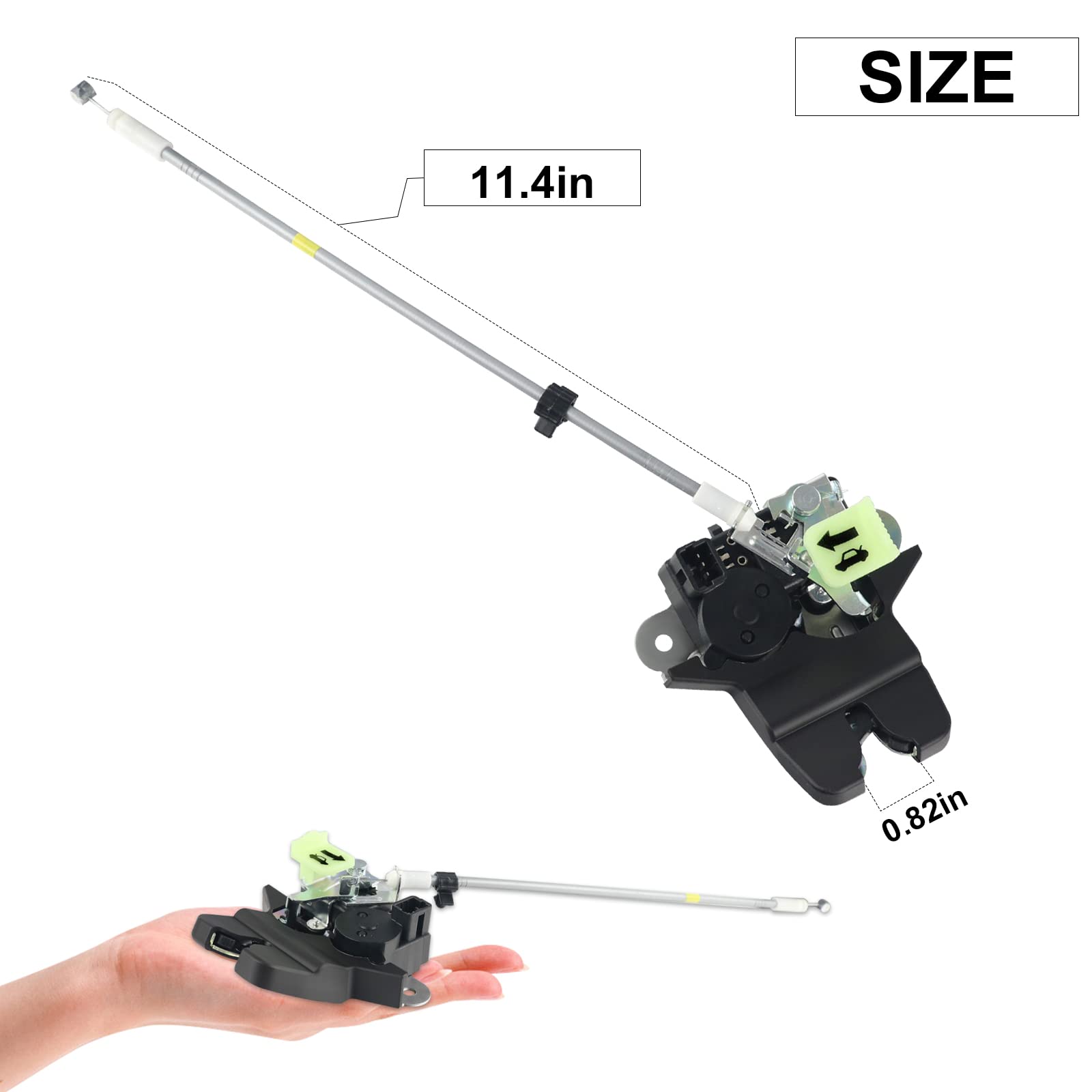 Snapklik.com : 81230-D4000 Tailgate Latch Lock Actuator Motor Tail Gate ...