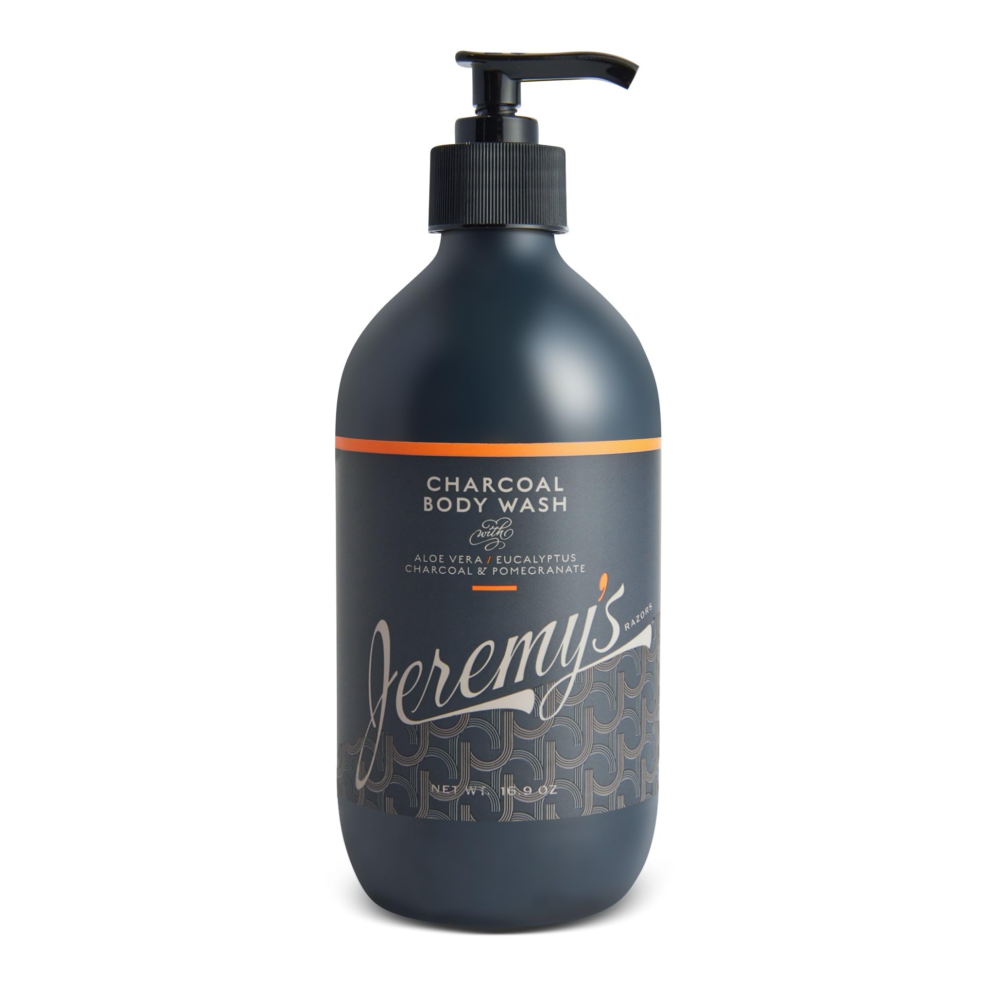 Amazon.com : Jeremy's Razors Charcoal Body Wash for Men - All Natural ...