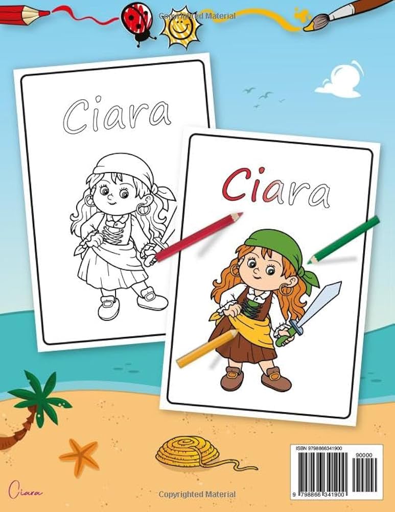 ciara coloring pages