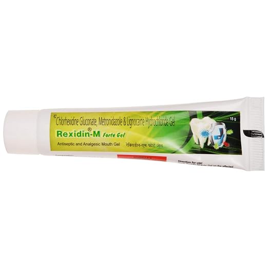 Rexidin-M Forte - Tube of 15 gm Gel : Amazon.in: Health & Personal Care
