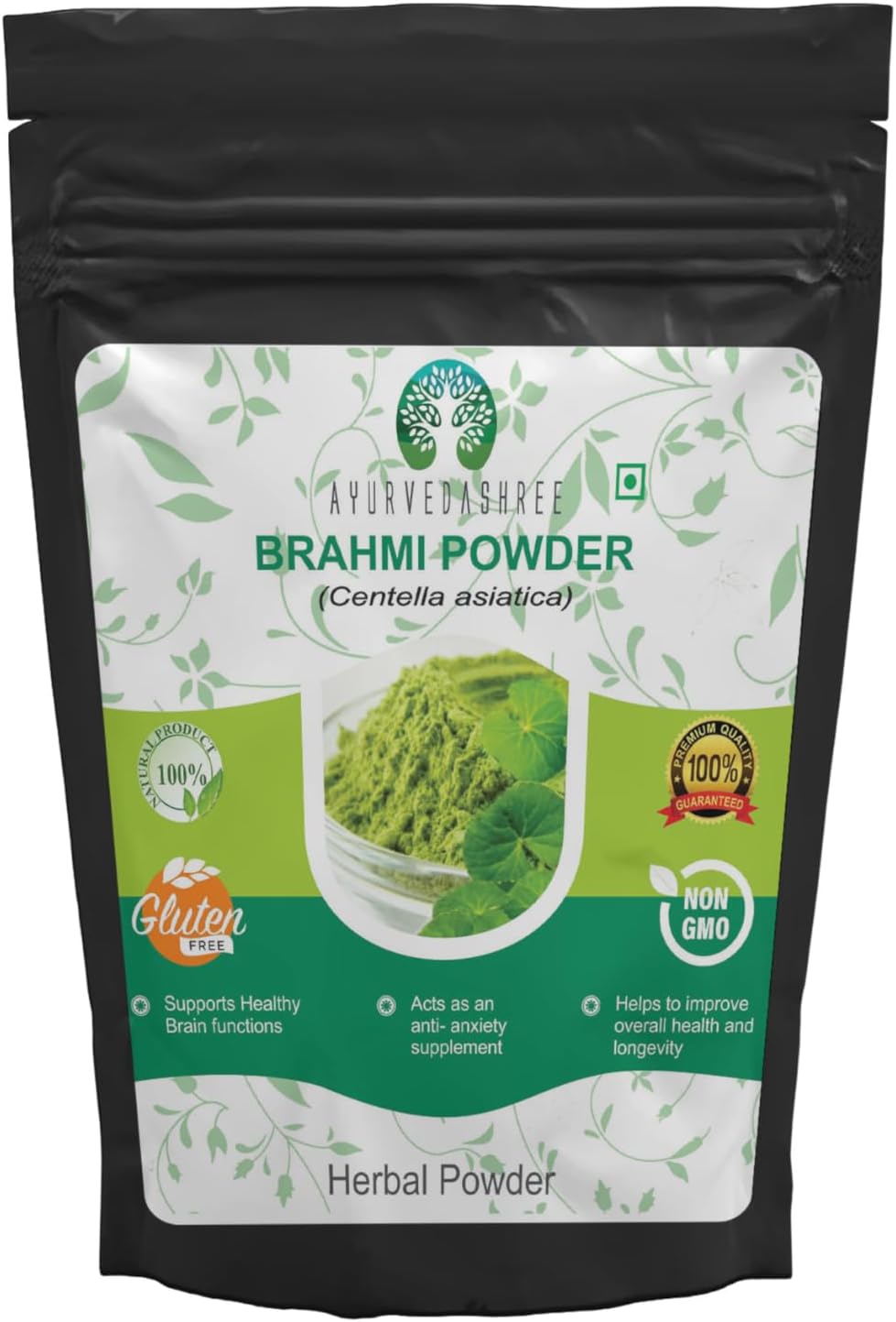 Amazon.com: AYURVEDASHREE Centella asiatica Powder 50 Gm I Known as ...