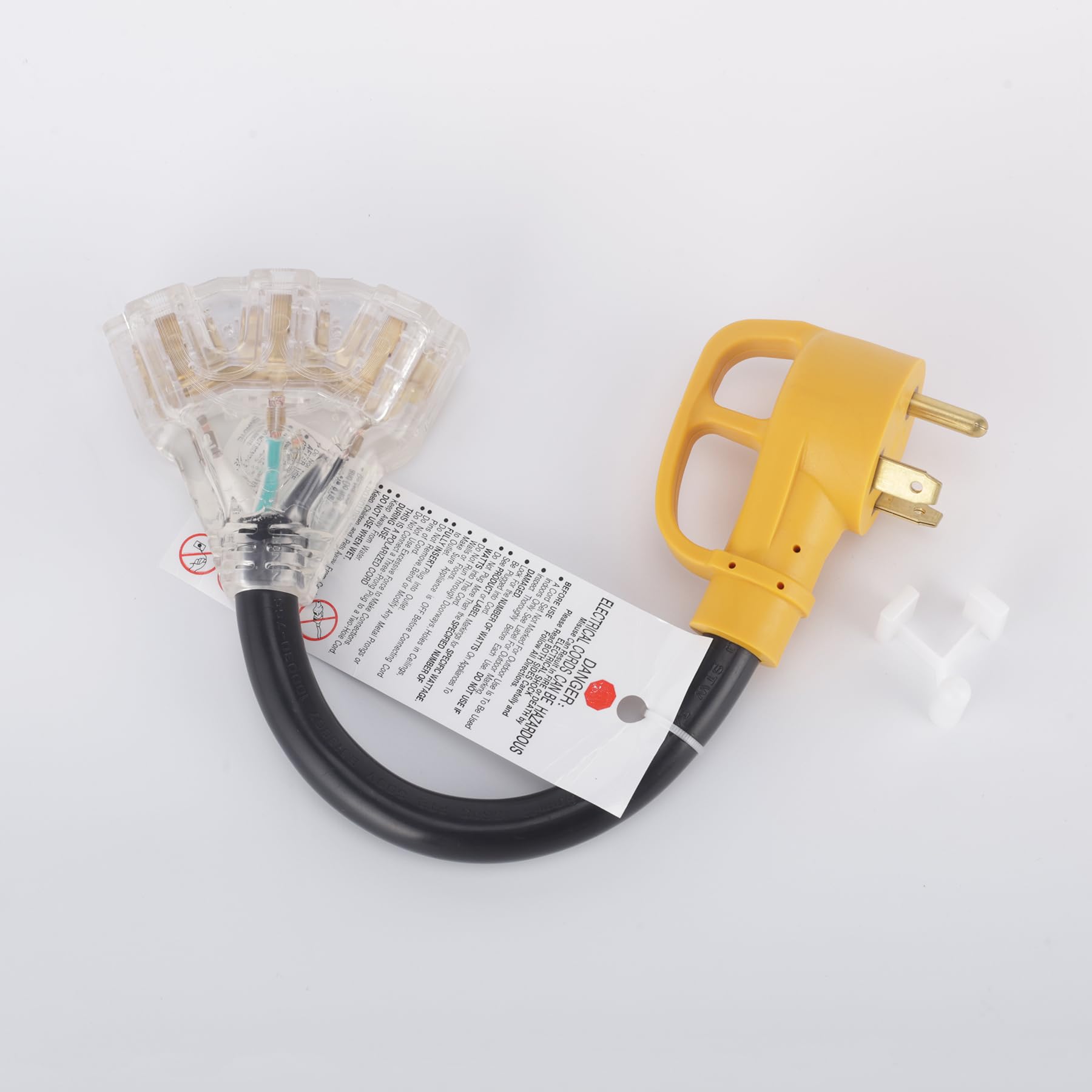 Amazon.com: 30 Amp to 20Amp 110V RV Generator Adapter Cord,NEMA TT-30P ...