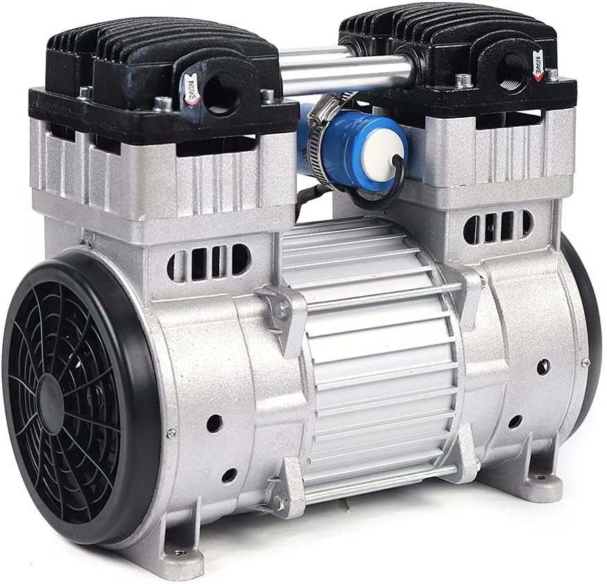 Amazon.com: Air Compressor Ultra Quiet Oil-Free Silent Air Pump Air ...