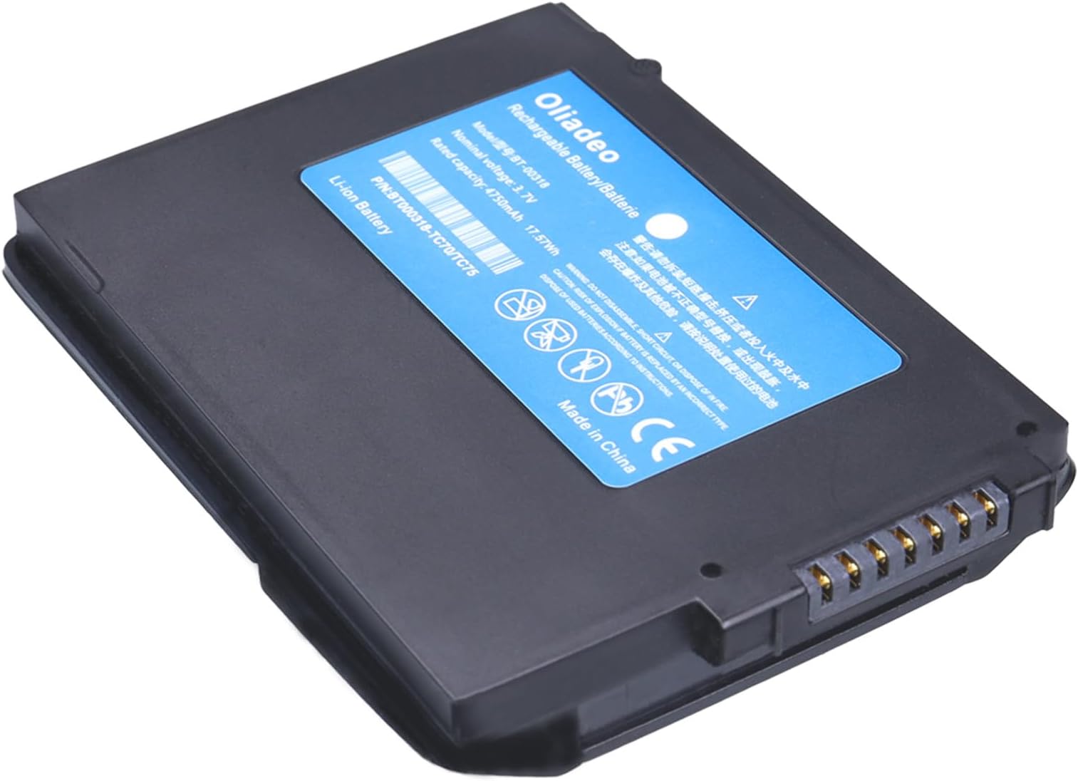 Amazon.com: oliadeo TC77 Replacement Battery for Zebra for Symbol TC77 ...