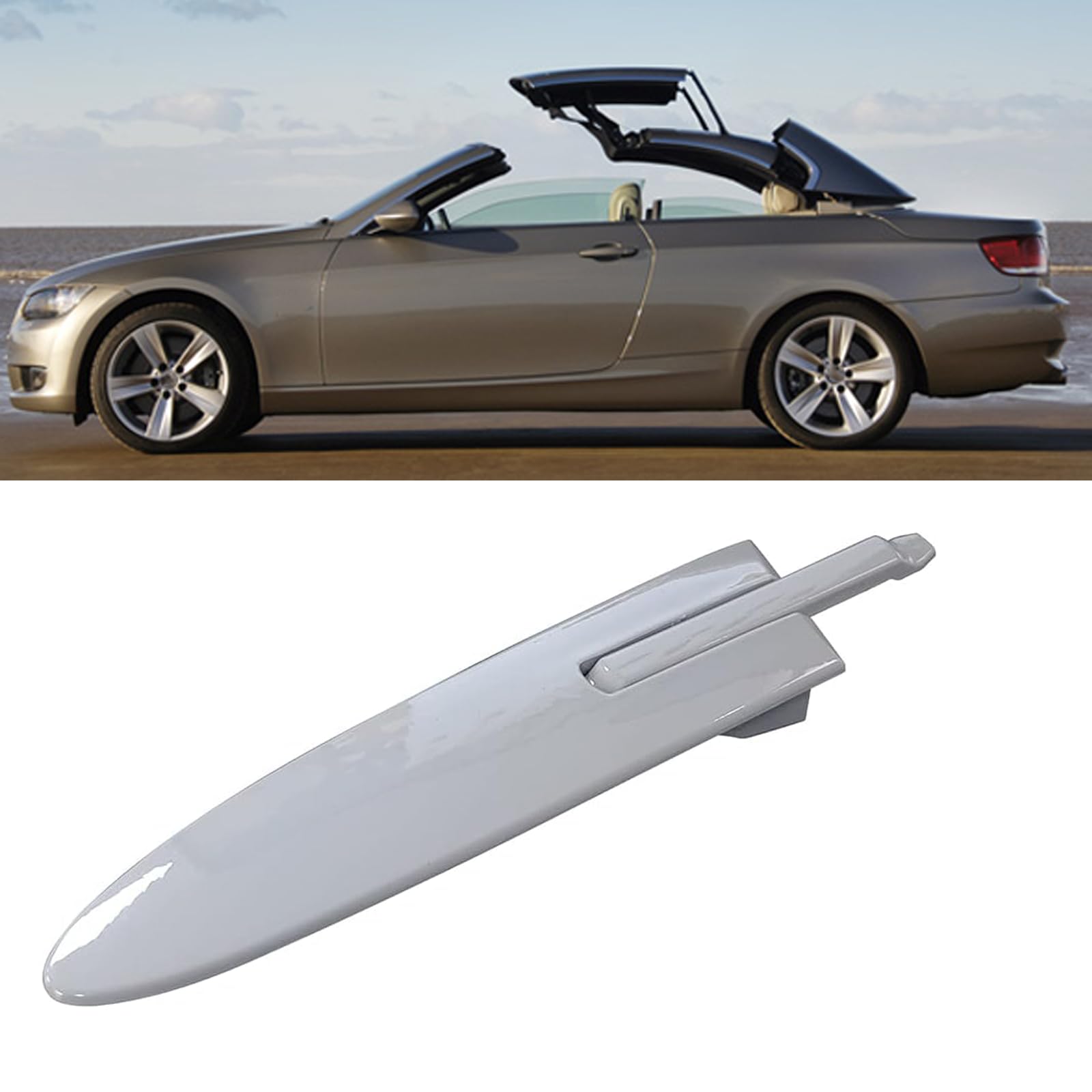 Amazon.com: Generic Right Convertible Roof Molding Fits 2007-2019 For ...