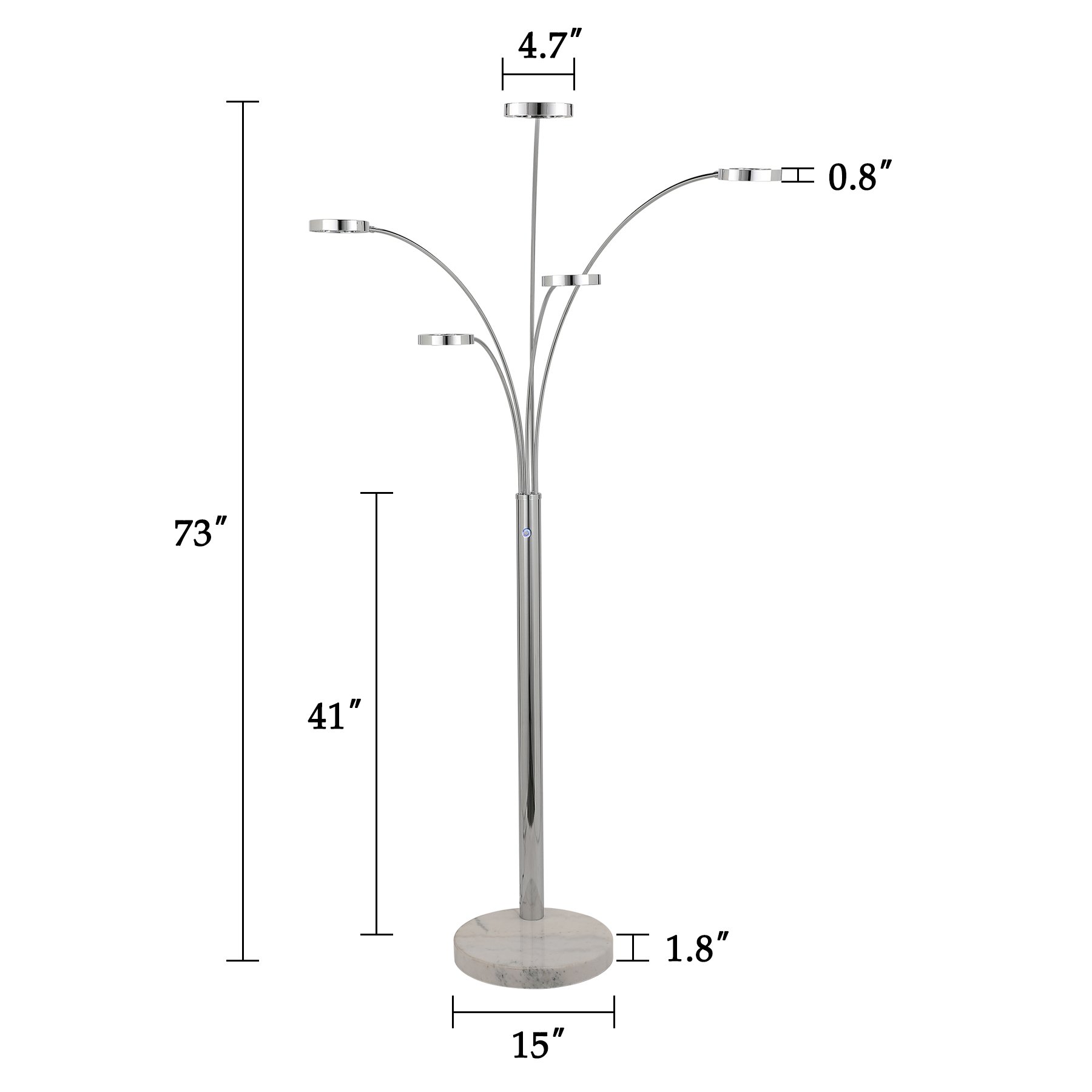 CO-Z Bright LED Floor Lamp wi...B078GLD3LM | Encarguelo.com