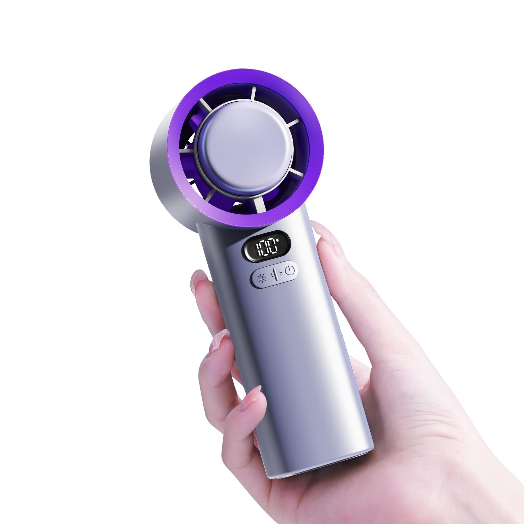 Amazon.com: Rican Turbo Mini Fan,1-100 Speeds Personal Fan, Adjustable ...