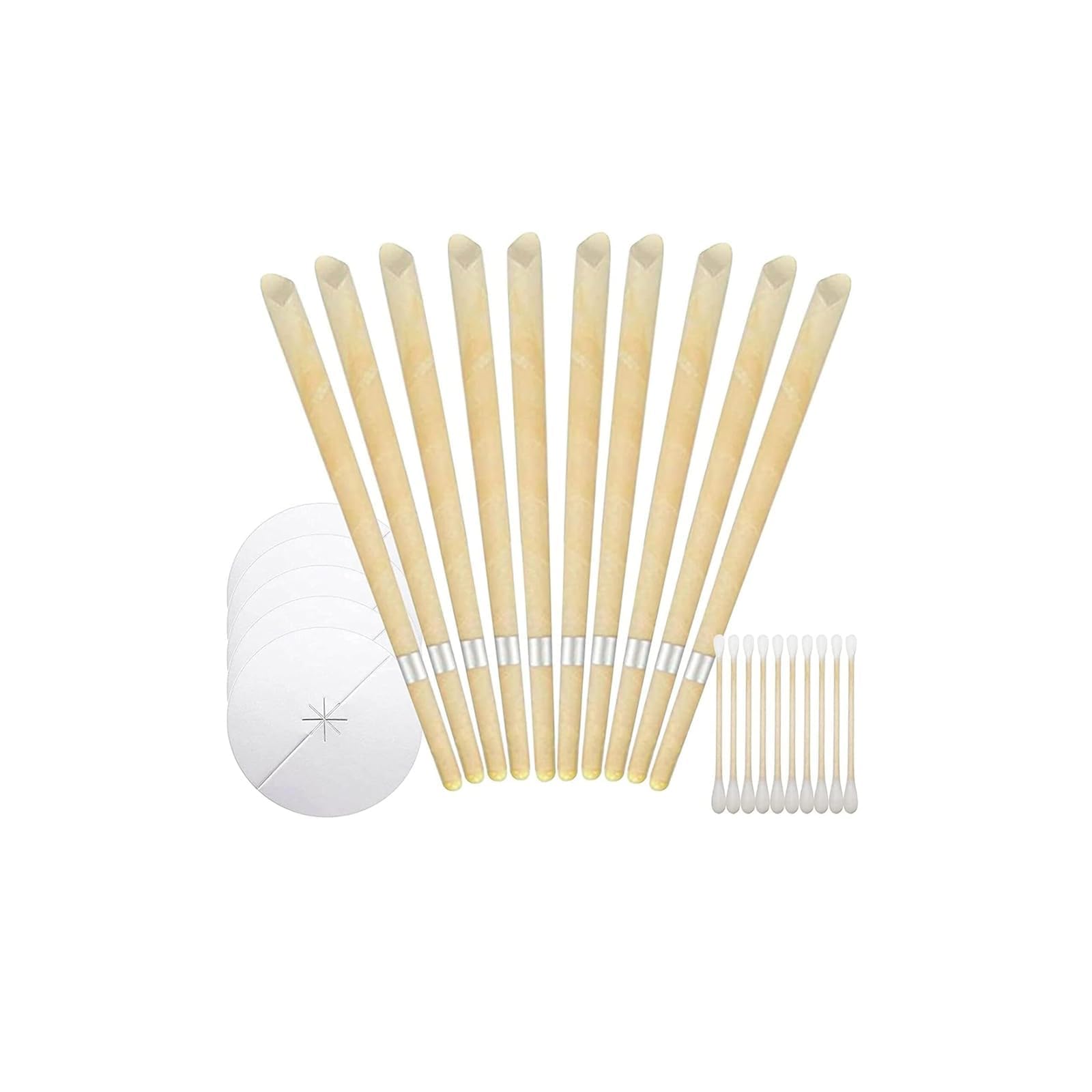 25 PCS Ear Candles for Wax Removal,Ear Candles Wax Removal Ear Cleaning ...