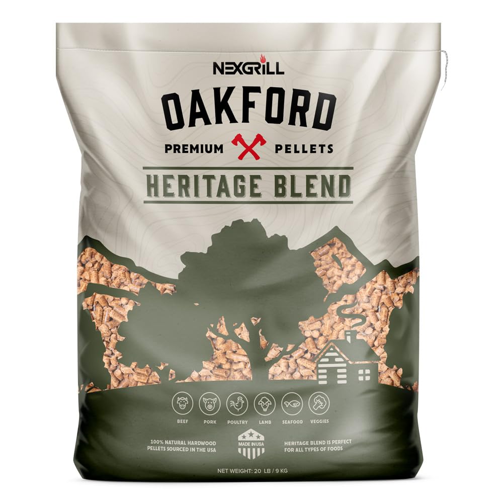 Amazon.com : Oakford Premium Hardwood Pellets - Heritage Blend, Perfect ...