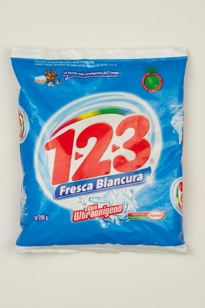 Amazon.com: 123 Fresca Blancura Detergent 250 gr : Everything Else