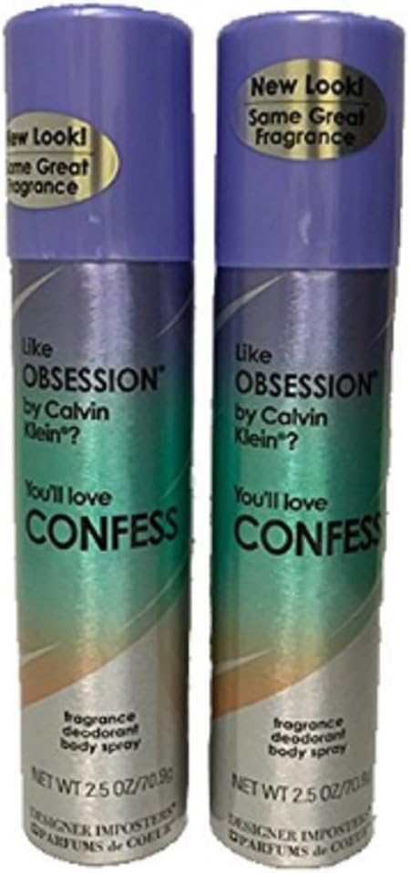 Amazon.com : Parfums De Coeur Designer Imposters Rock It Body Spray 2.5 ...