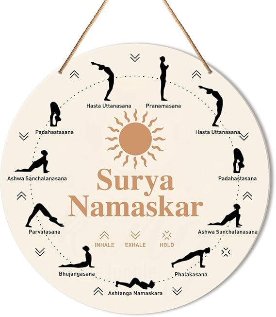 Amazon.com: Muktoujaumai Yoga Room Wall Decor, Meditation Room Wall ...