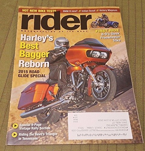 November 2014 RIDER Motorcycle Magazine: Rider Motorcycle: Amazon.com ...