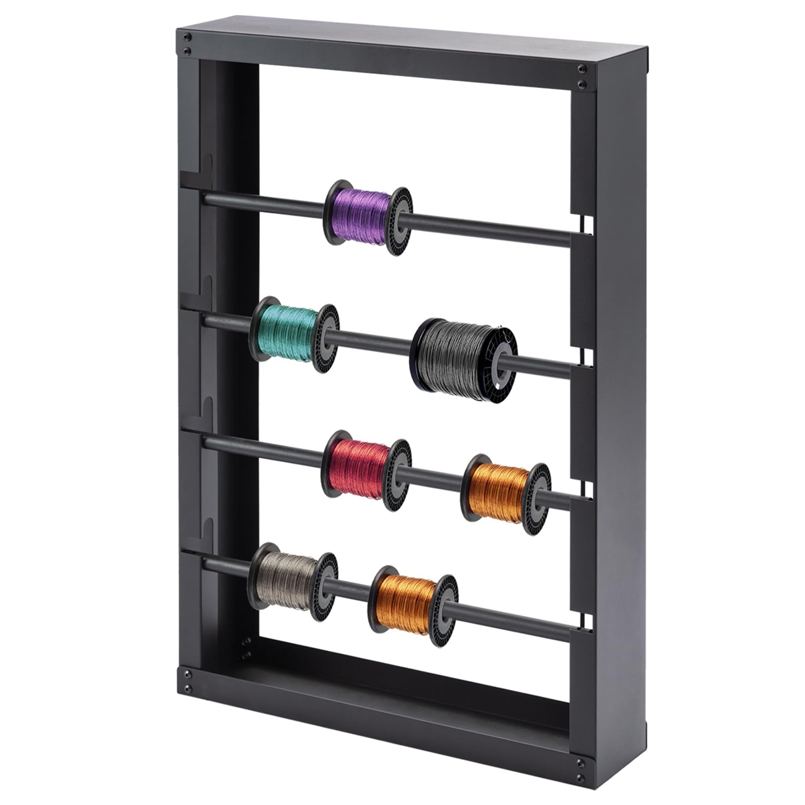 Snapklik.com : ZHAIUPON Wire Spool Rack,Wire Spool Holder Wall Mounted ...