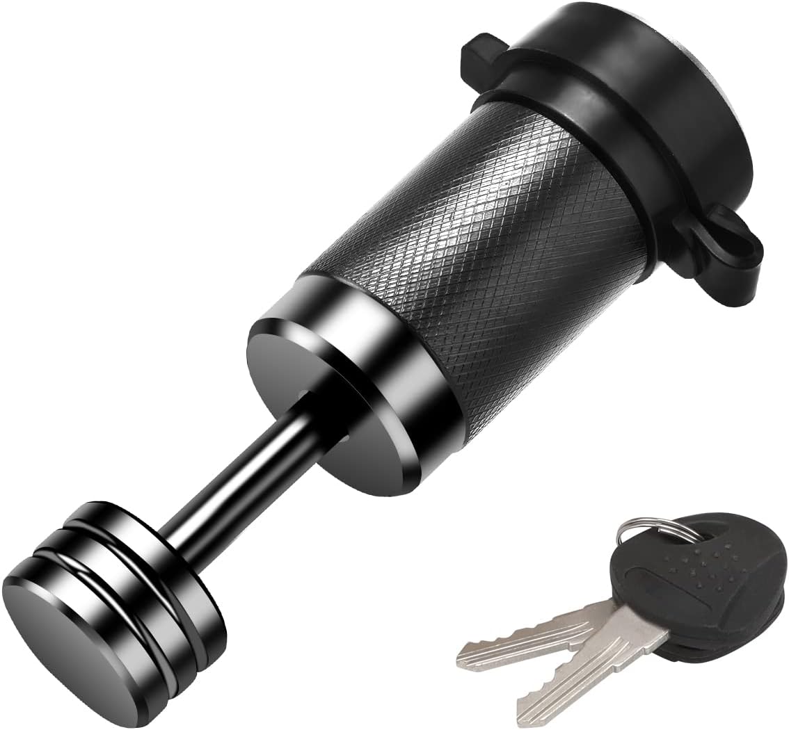 Amazon.com: METOWARE Trailer Tongue Coupler Lock with All-Weather ...
