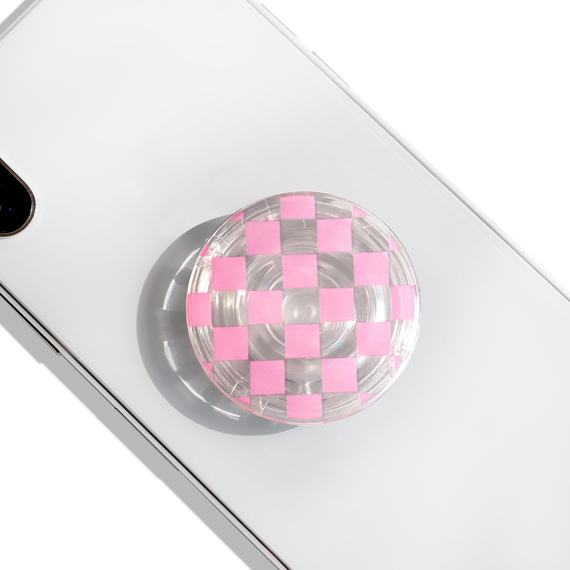 Amazon.com: On The Grip Trendy Checkerboard Phone Grip - Sleek ...