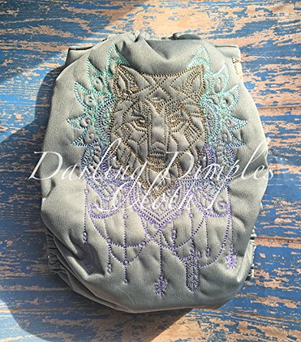 Amazon.com: Anima Wolf Embroidered Pocket Diaper. : Baby