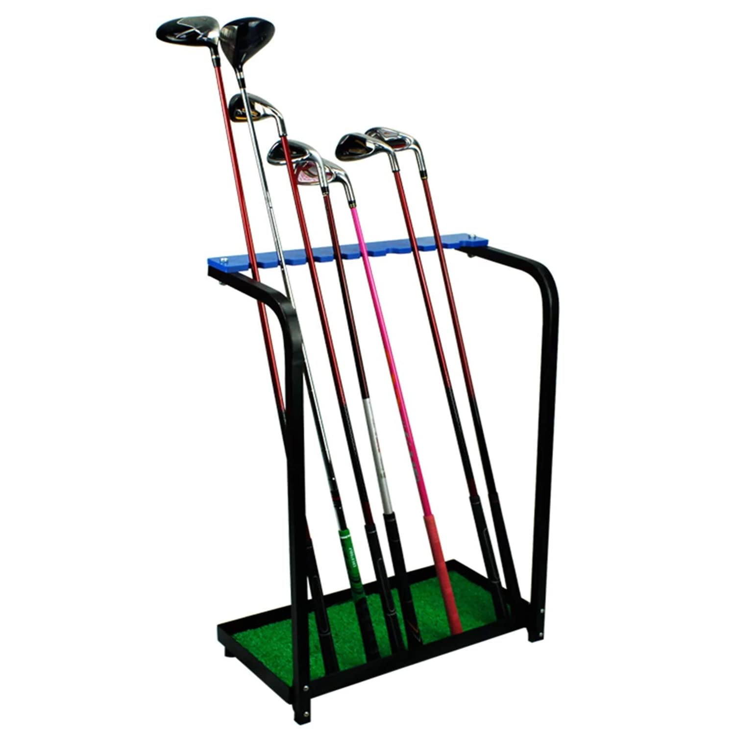 Lehom Golf Clubs Organizer Rack Metal Golf Putter Holder Stand ...