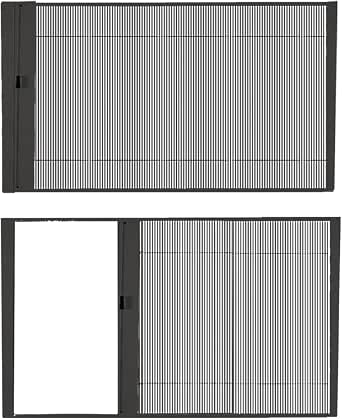 Amazon.com: Window Screen 2 Pcs Gray Expandable Window Screens for ...