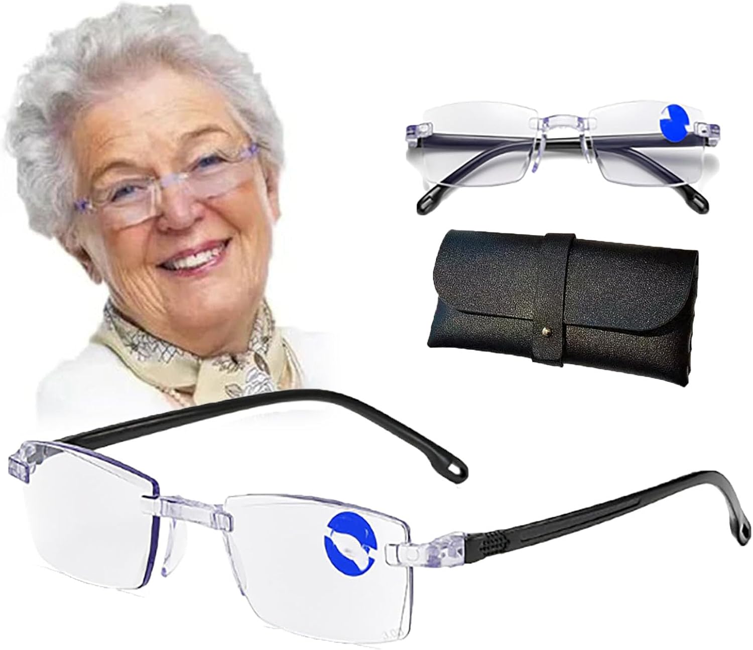Auto Zoom Reading Glasses, Clear Focus Glasses with Automatic ...