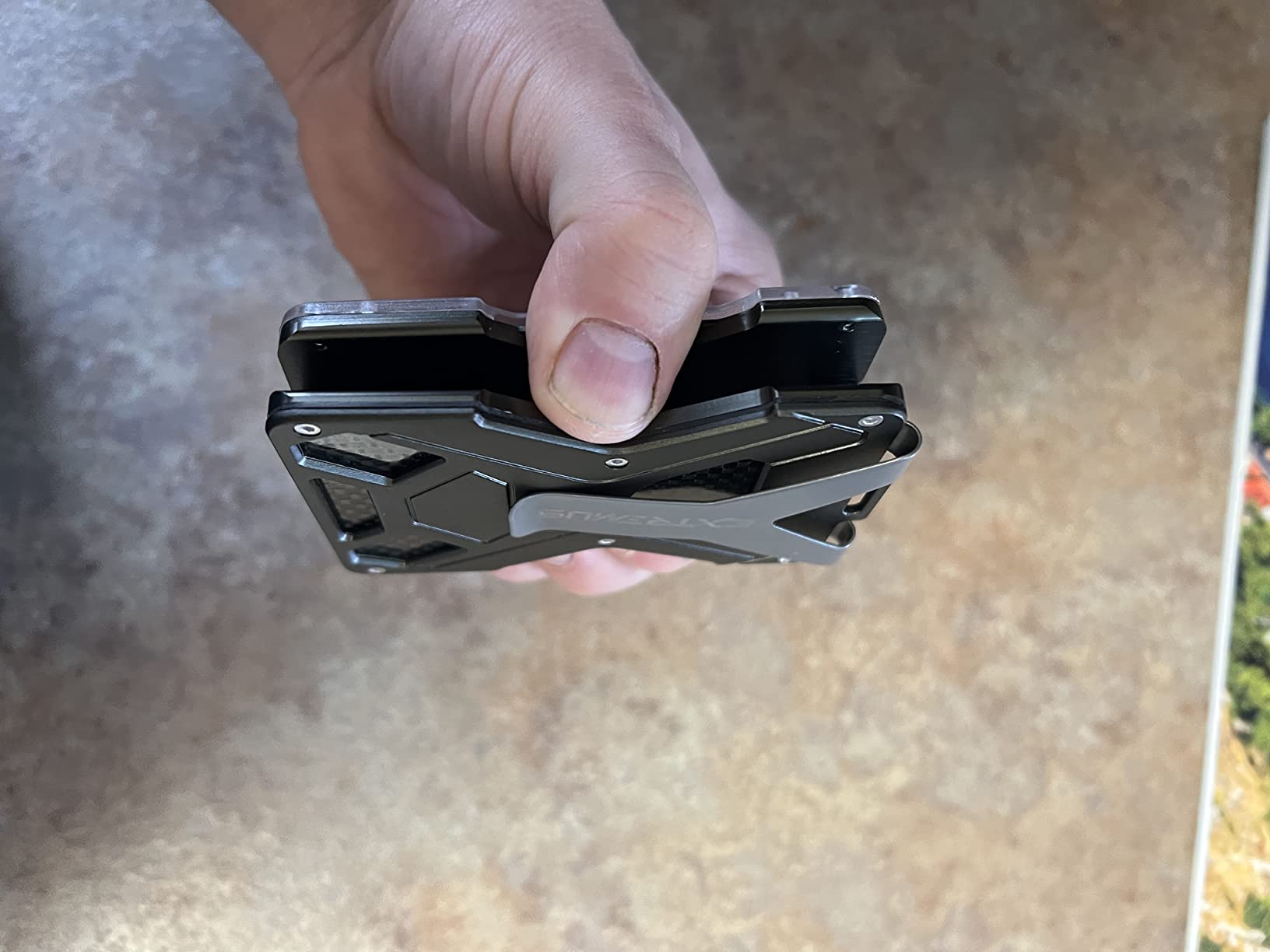 $6/mo - Finance Extremus Tactical Wallet, Carbon Fiber Wallet, Money ...