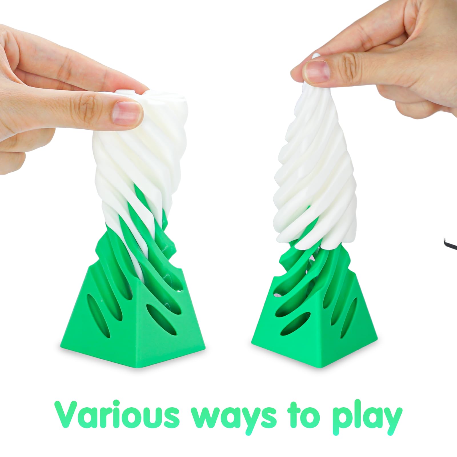 Snapklik.com : 3D Printed Spiral Cone Fidget Toy,Impossible Cone ...