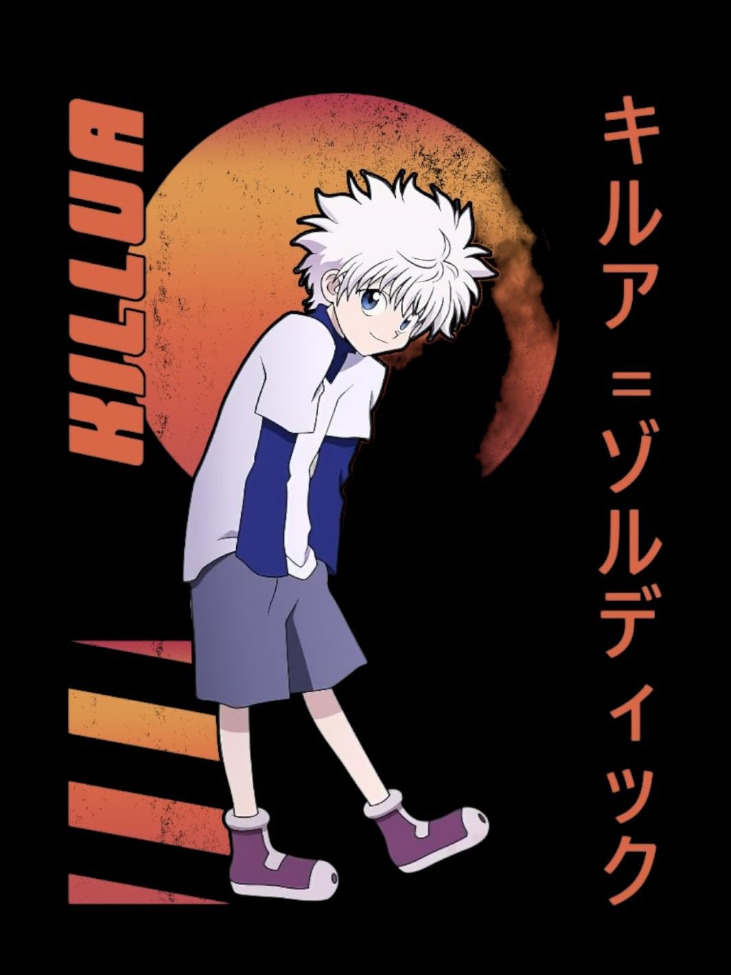 Soulhouse Hunter x Hunter Killua Zoldyck Warm Tone Poster Striking ...