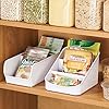 iDesign Linus Spice Packet Organizer Bin for Kitchen Pantry, Cabinet ...