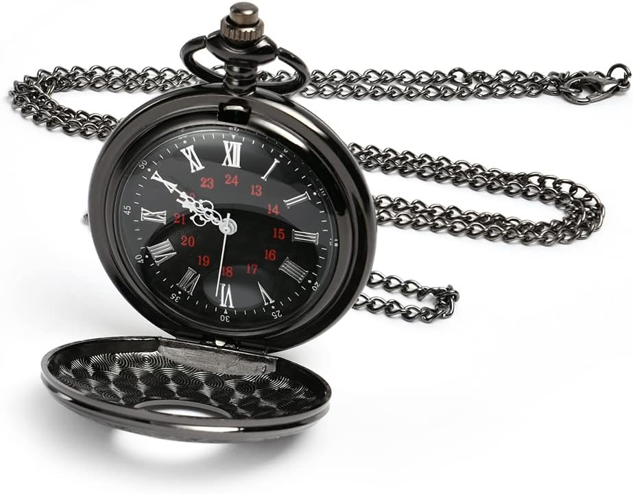 Infinite U Hueco Esqueleto Ángulo Recto Lupa Acero Reloj de Bolsillo ...