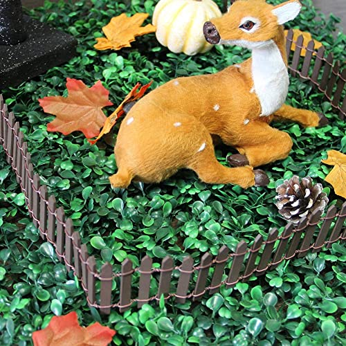 Snapklik.com : Miniature Fairy Garden Fence, DIY Wood Picket Fence Mini ...