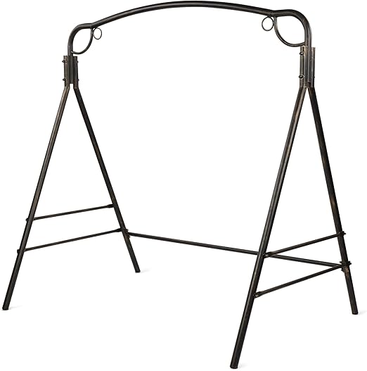Amazon.com : VINGLI Upgraded Metal Porch Swing Stand with Antique ...