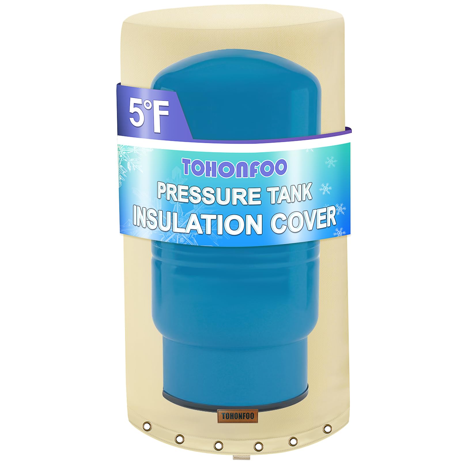 Round Well Pressure Tank Cover (5°F) - Insulated Well Pump Cover ...