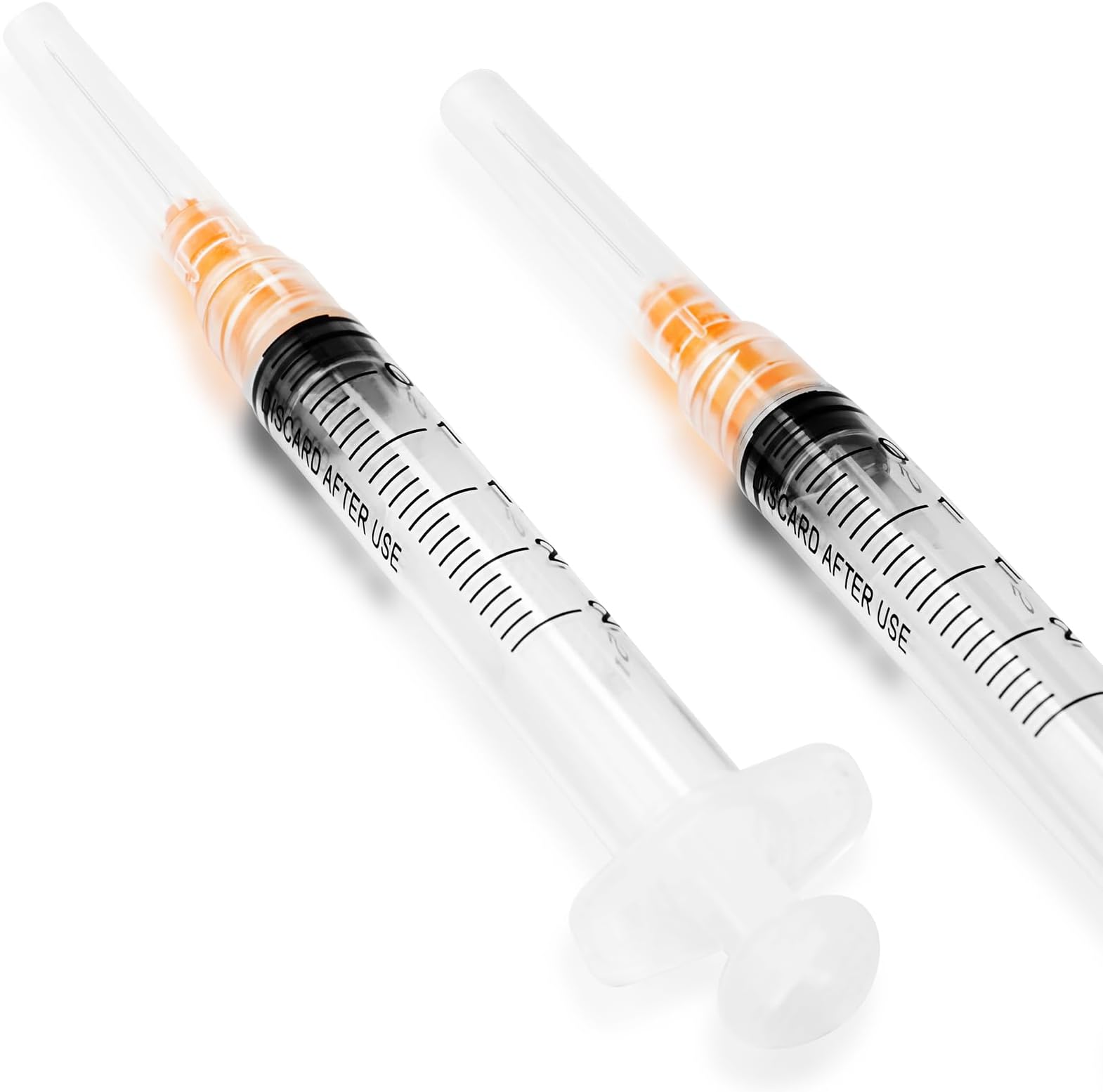 Amazon.com: 50 Pack 3ml Disposable Syringe with Needle 25G 1.0 Inch ...