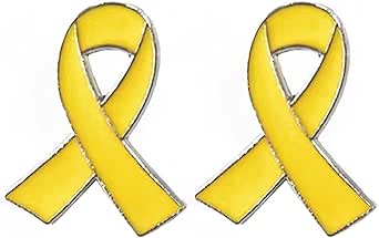Yyyuluo 2Pcs Yellow Ribbon Pins Hostages Israel Bring Them Home Pin ...