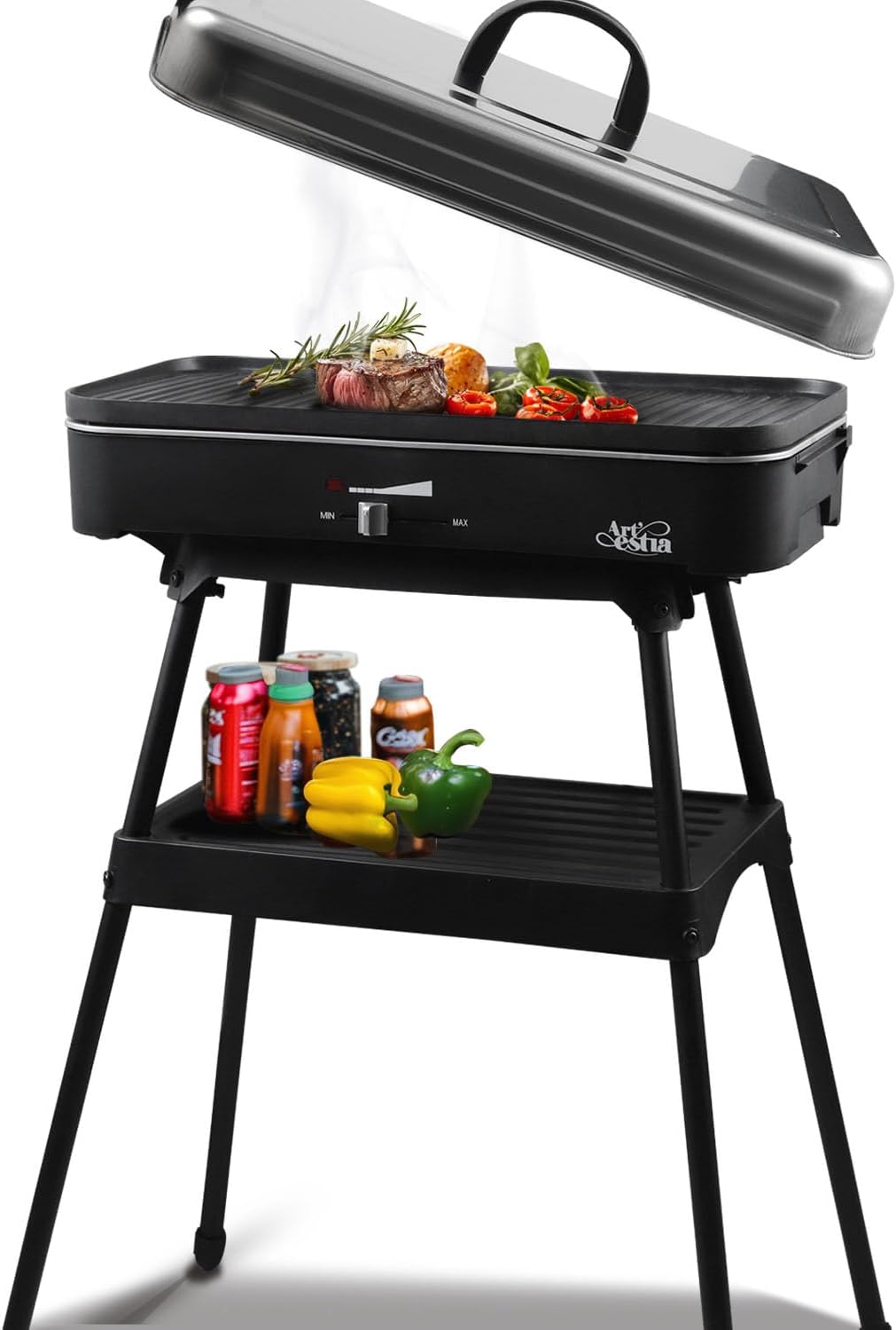 Amazon.com: George Foreman Indoor/Outdoor Electric Patio Grill ...