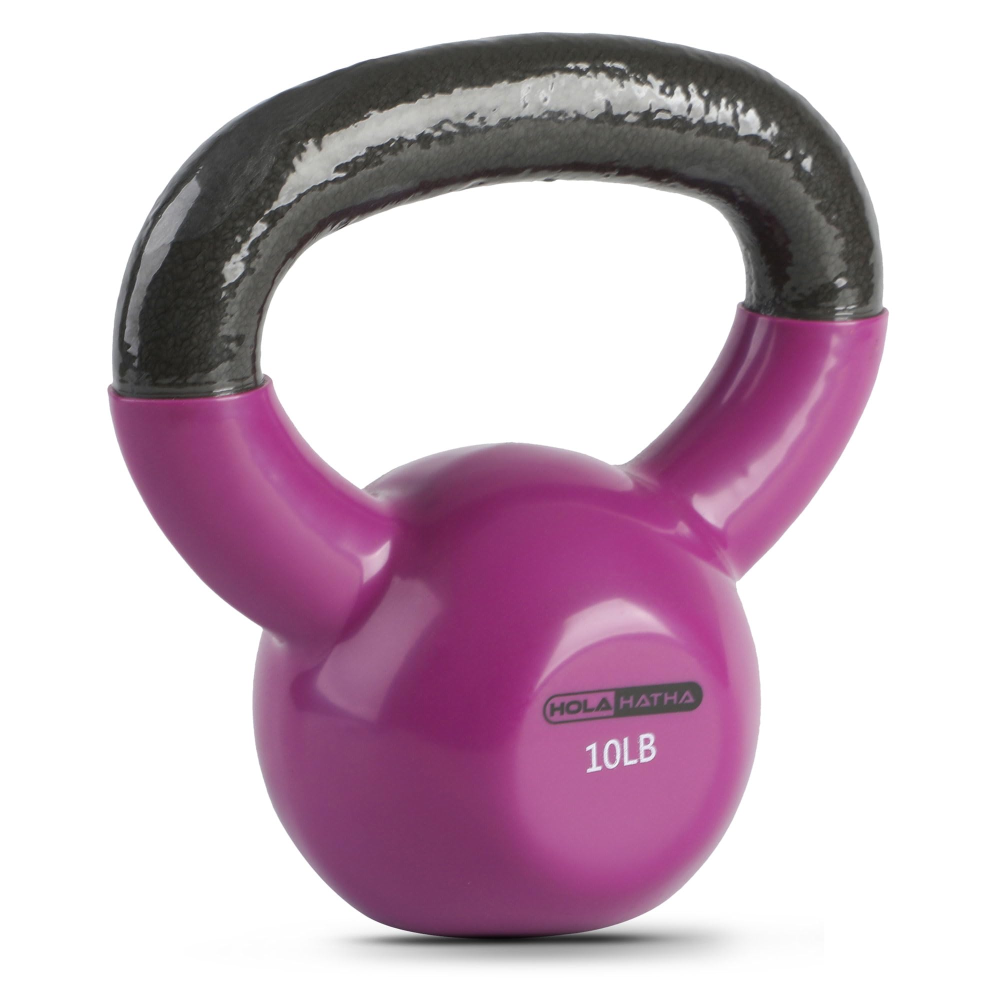 Snapklik.com : HolaHatha 20 Pound Solid Cast Iron Workout Kettlebell ...