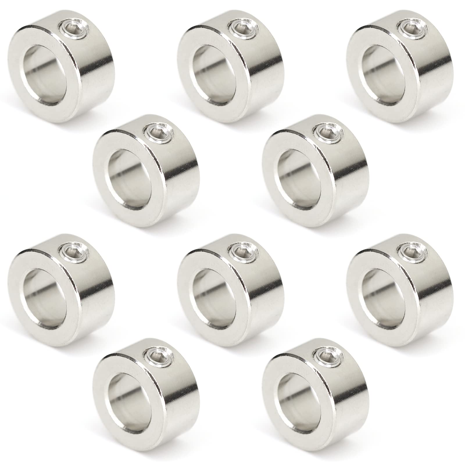 T8 Lead Screw Lock Ring 10 Pcs 8mm Shaft Lock Collar Lock Collar Lock ...