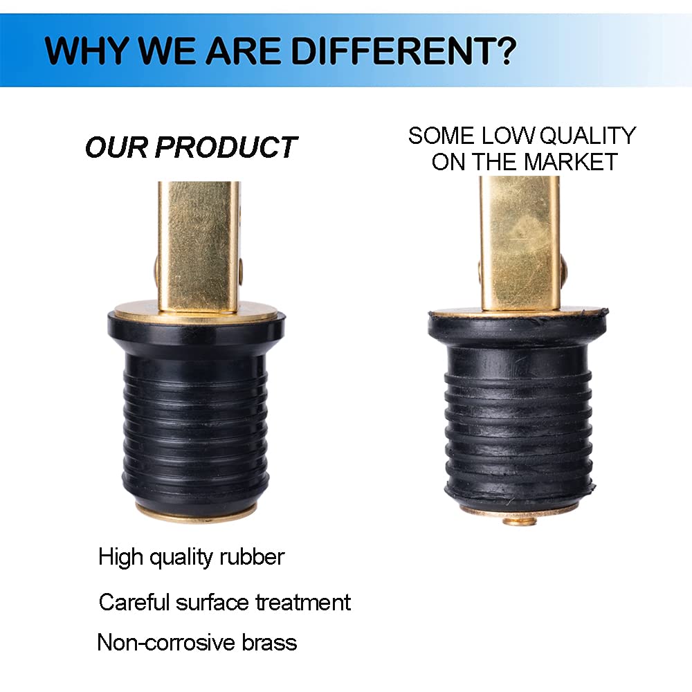 Snapklik.com : Young Marine Snap-Handle Drain Plug, For 1-Inch-Diameter ...