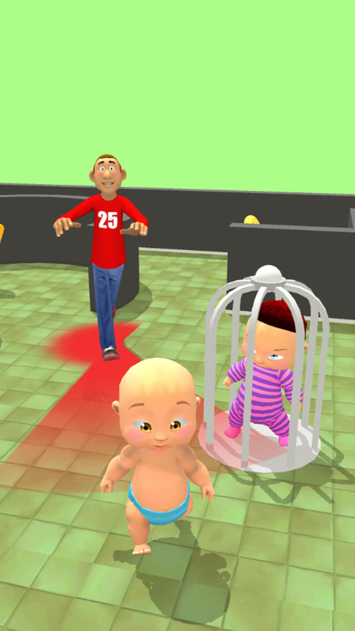 Naughty Twins Baby and Daddy 3D Hide and Seek Fun Simulator Games: Find ...