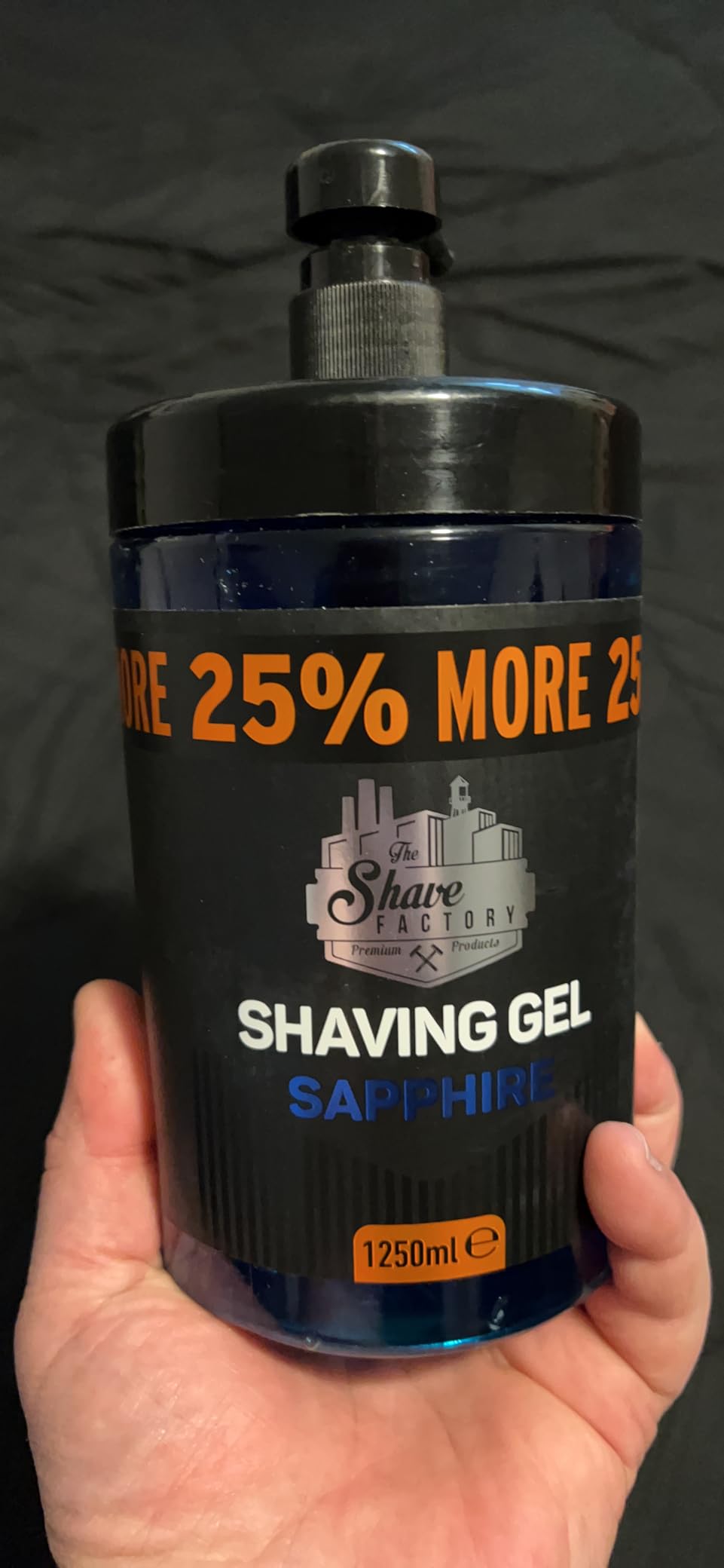 The Shave Factory Shaving Gel 1250ML with 25% MORE Free | Moisturizing ...