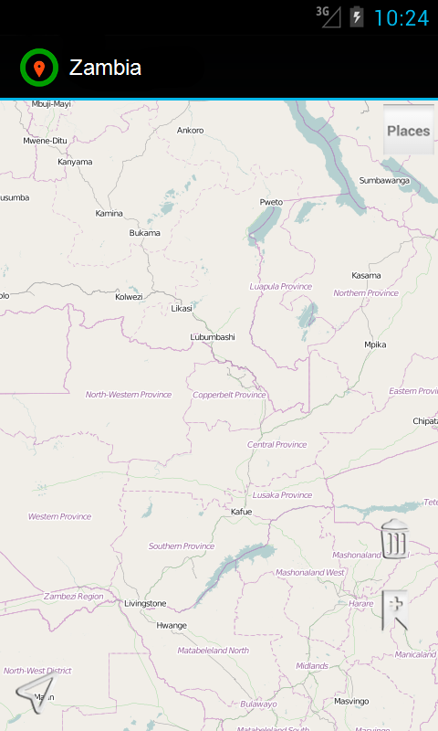 Zambia Vector Offline Map: Easy Navigation - App on Amazon Appstore