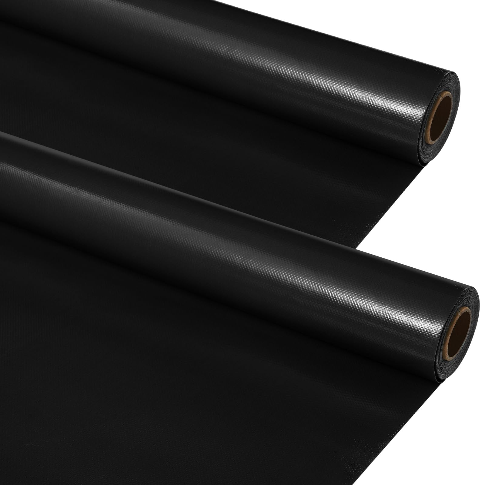 Amazon.com : Kosiz 2 Rolls Black Fabric Bulletin Board Roll 4 x 12 ft ...