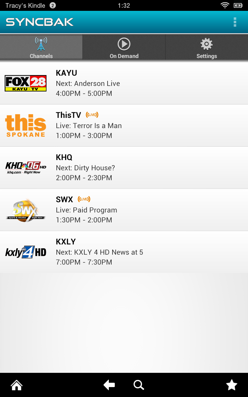 Syncbak - App on Amazon Appstore
