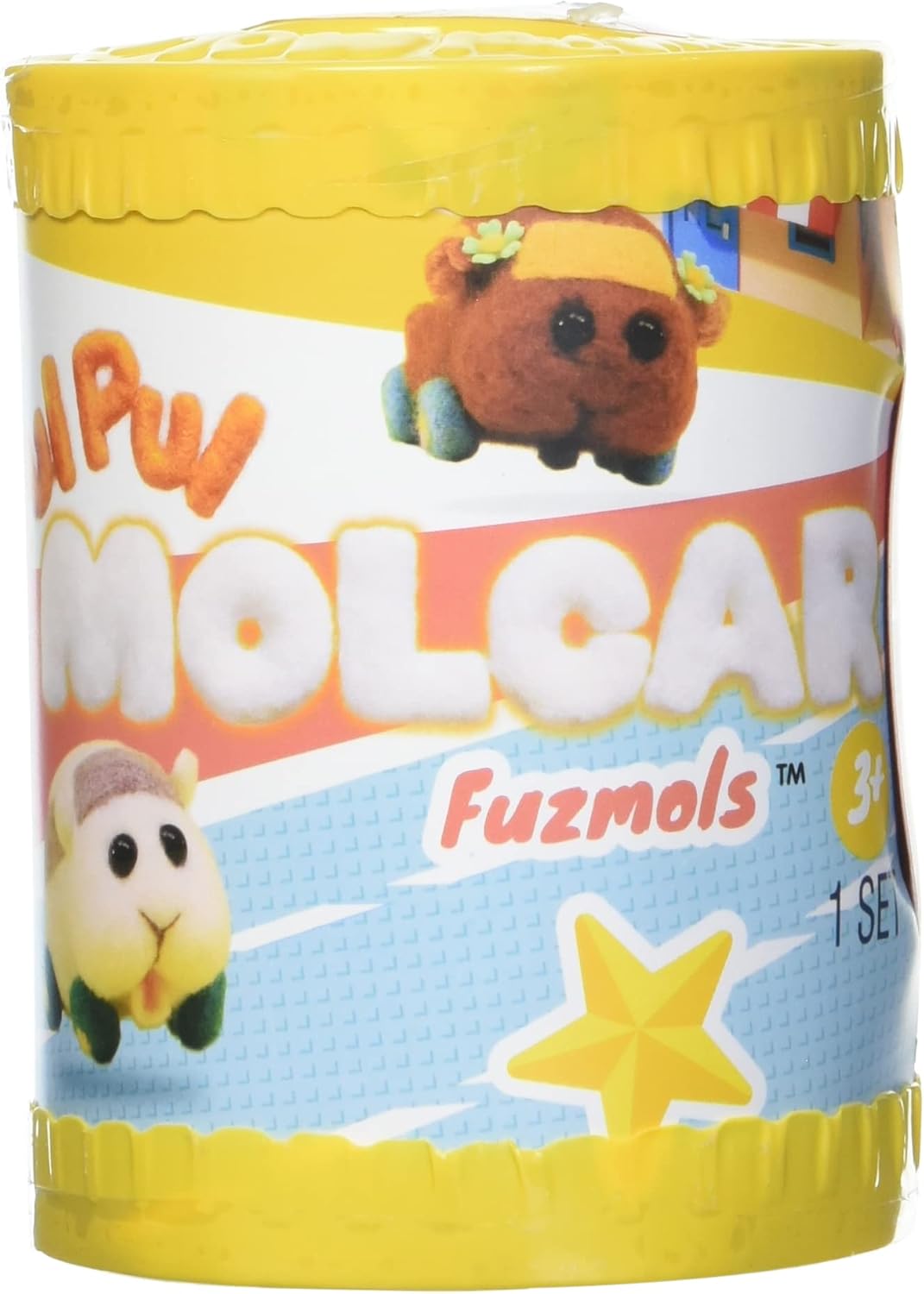 MGA Entertainment Pui Pui Molcar Personajes Surtidos - Fuzmols de 6cm con Caja ciega ...