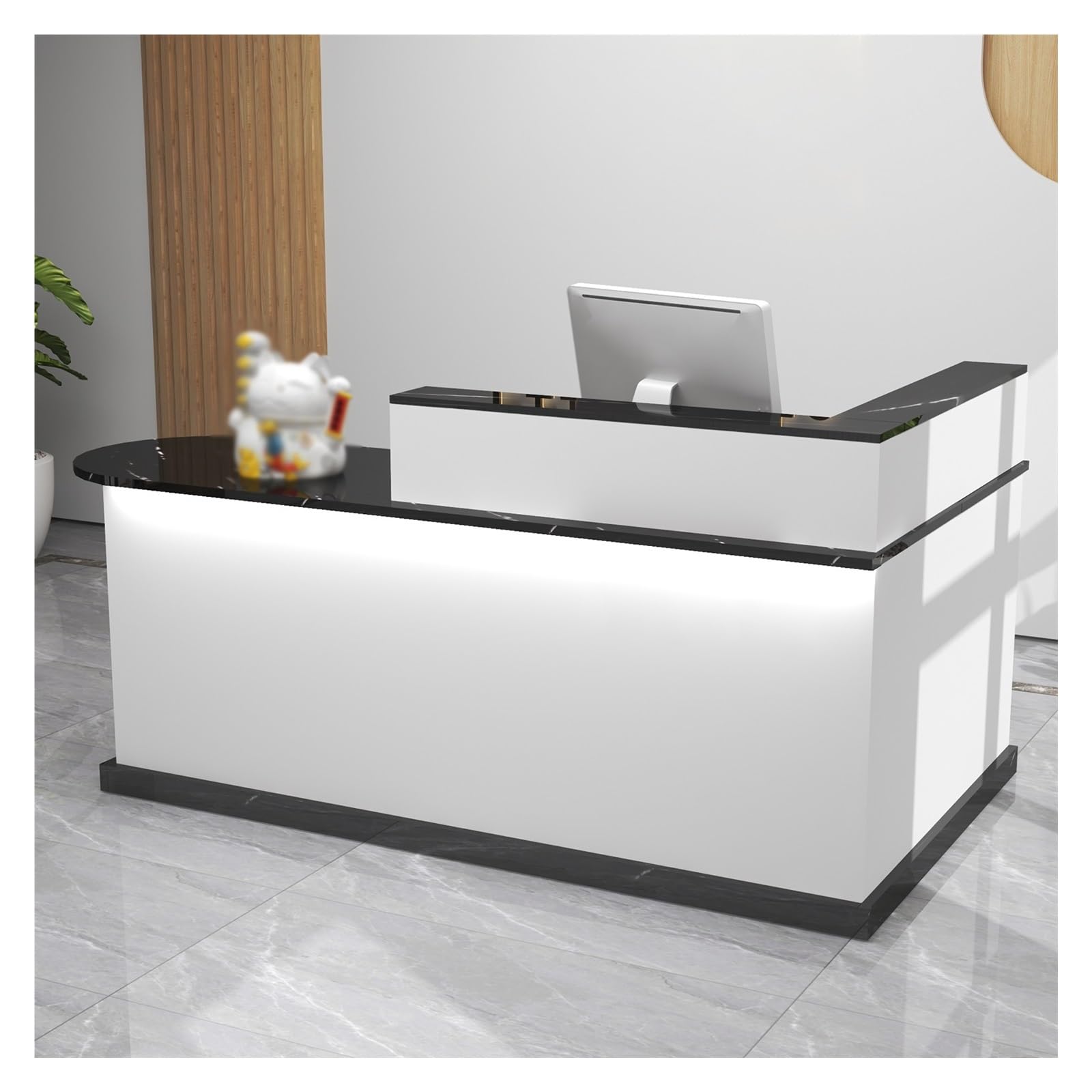 Modern Concierge Desk Freeflow Large Reception Desk With Disabled