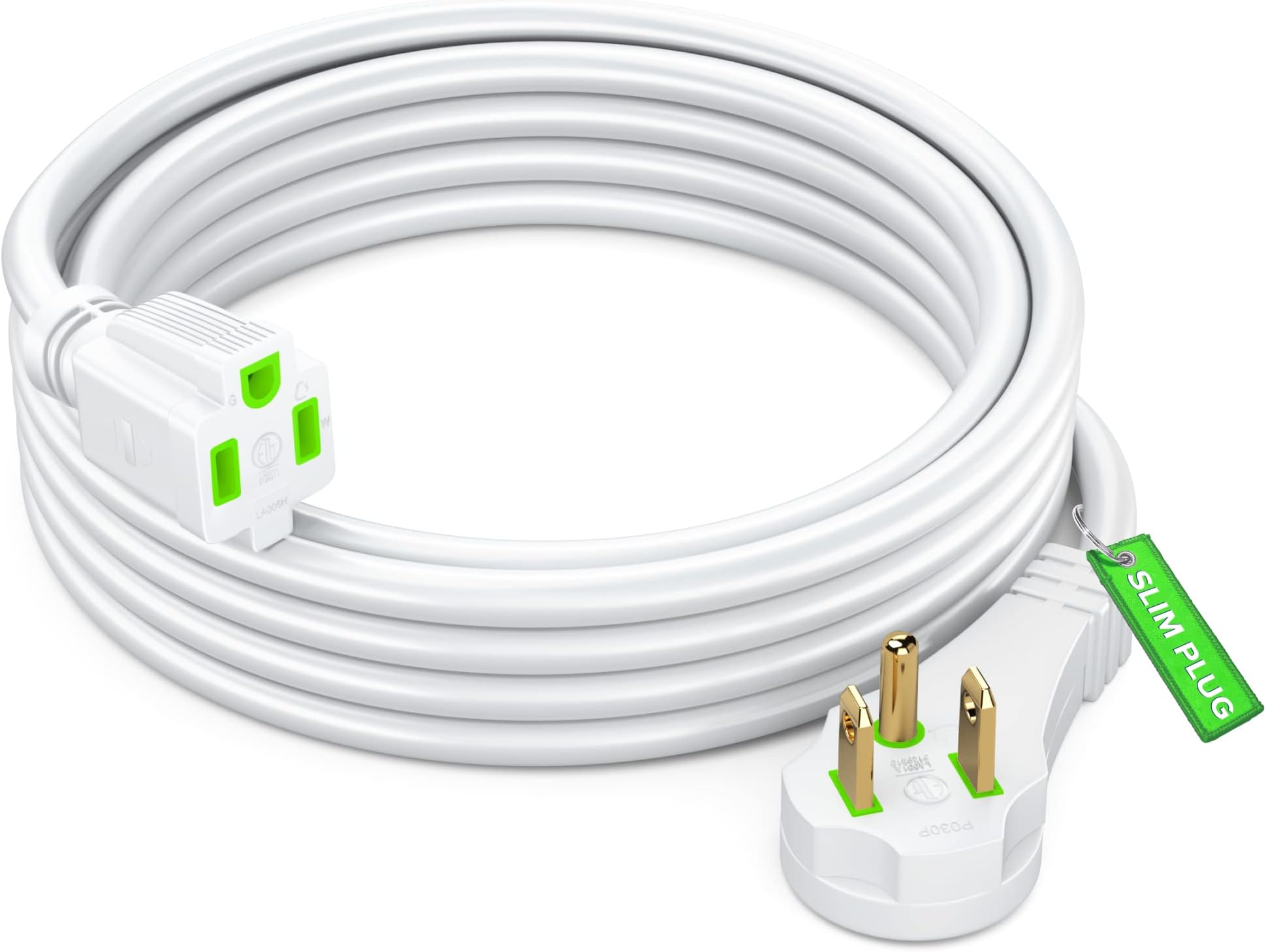 Amazon.com: Maximm 360° Rotating Flat Plug Extension Cord 1 feet Flat ...