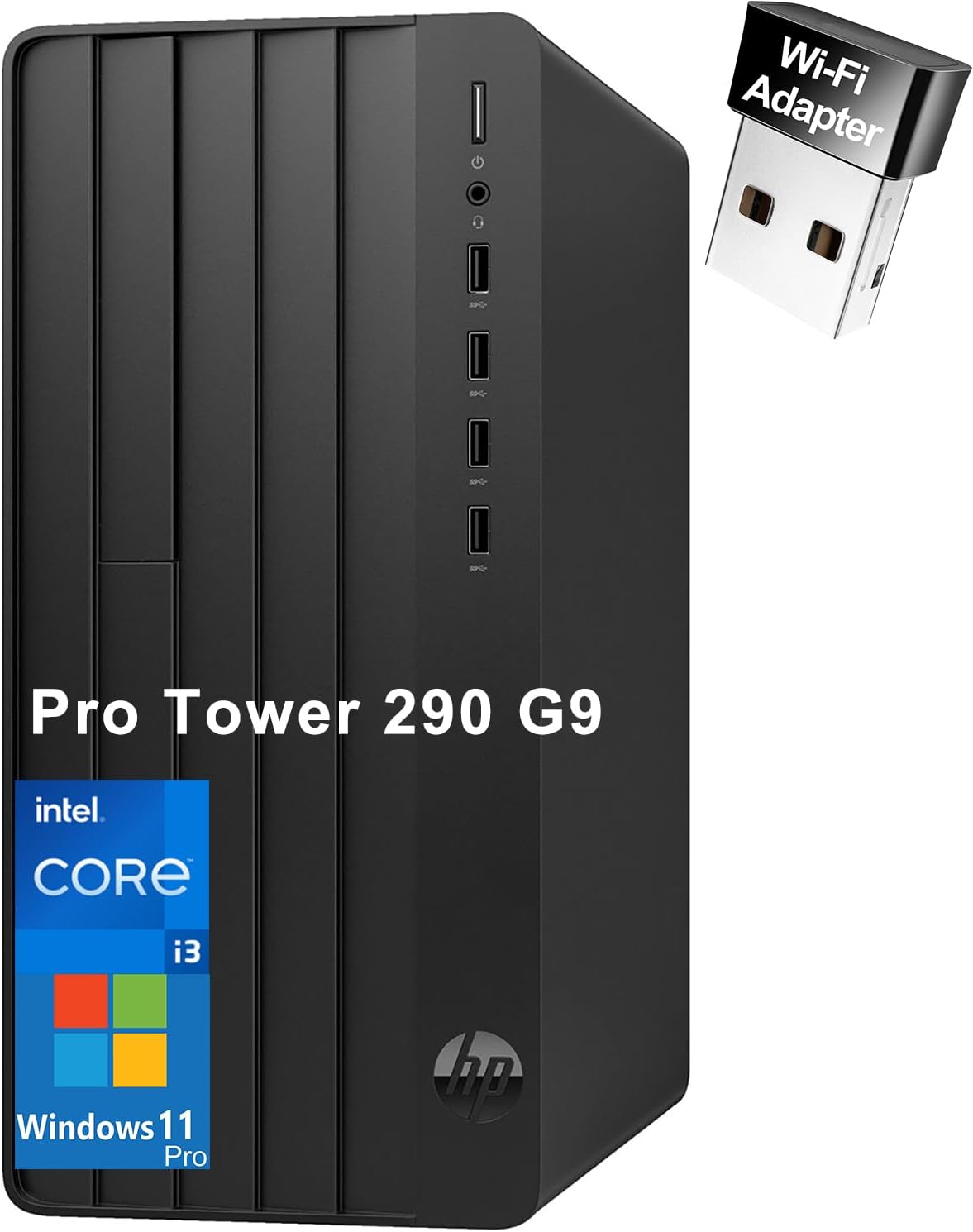Amazon.com: HP Pro Tower 290 G9 Business Desktop Computer, Intel Core ...